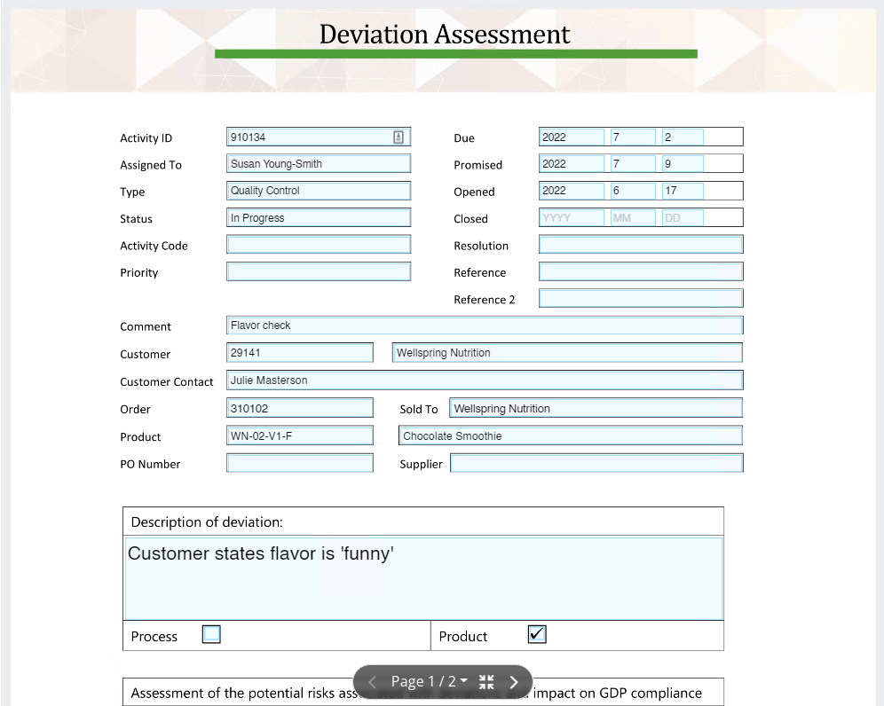 Quality Control - Crystal Systems