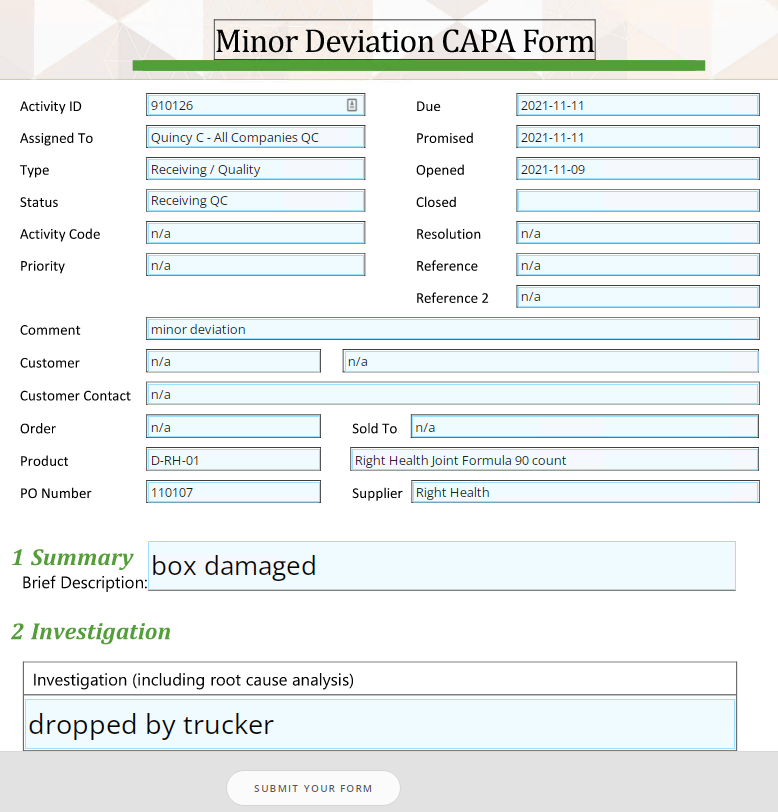 FDA Compliance - Crystal Systems
